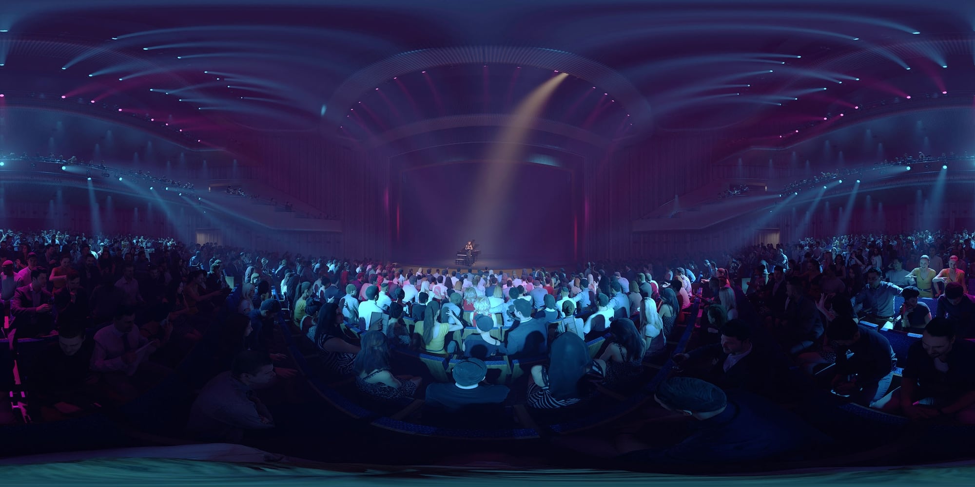 Capital One Hall VR - Interface Multimedia