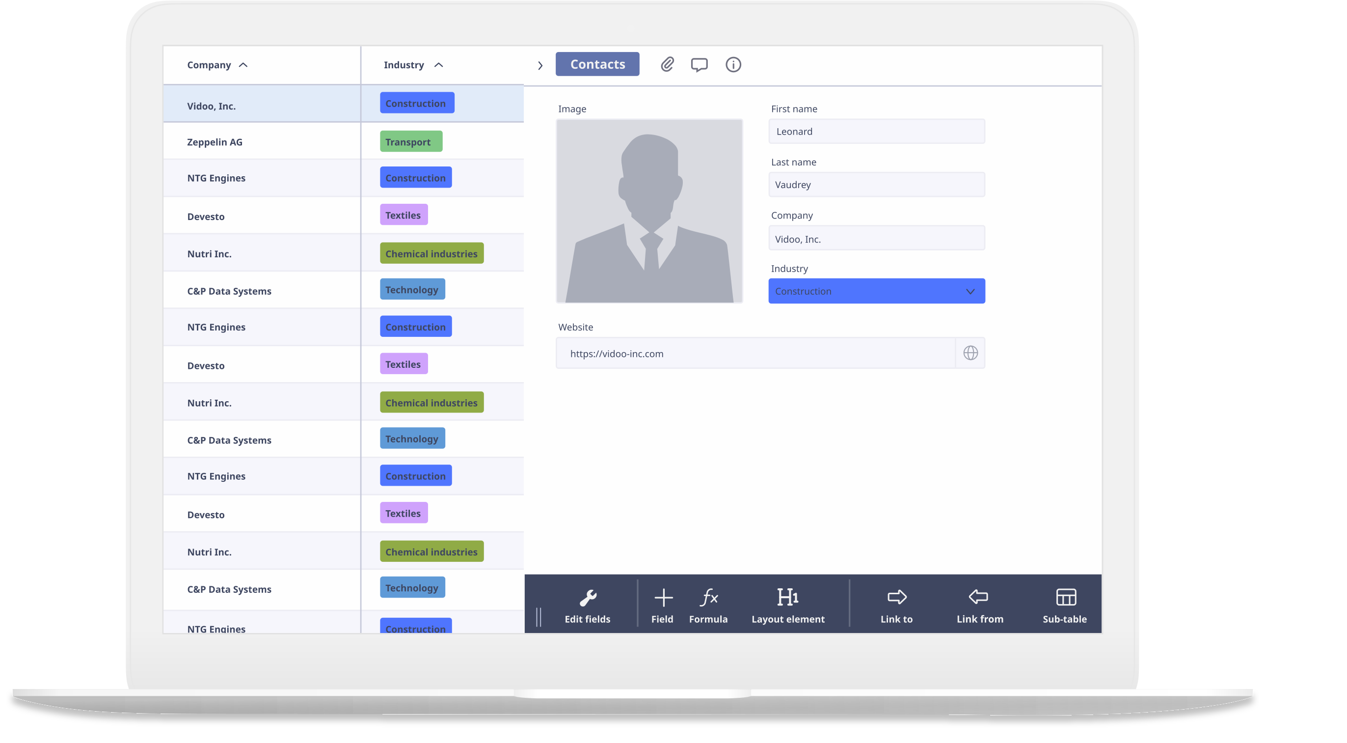 The database software for companies | Ninox