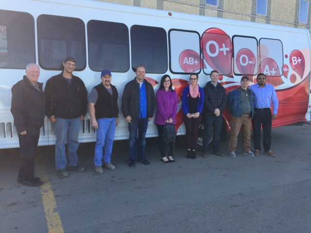 On October 5th a group of Northgate employees got together to donate blood.