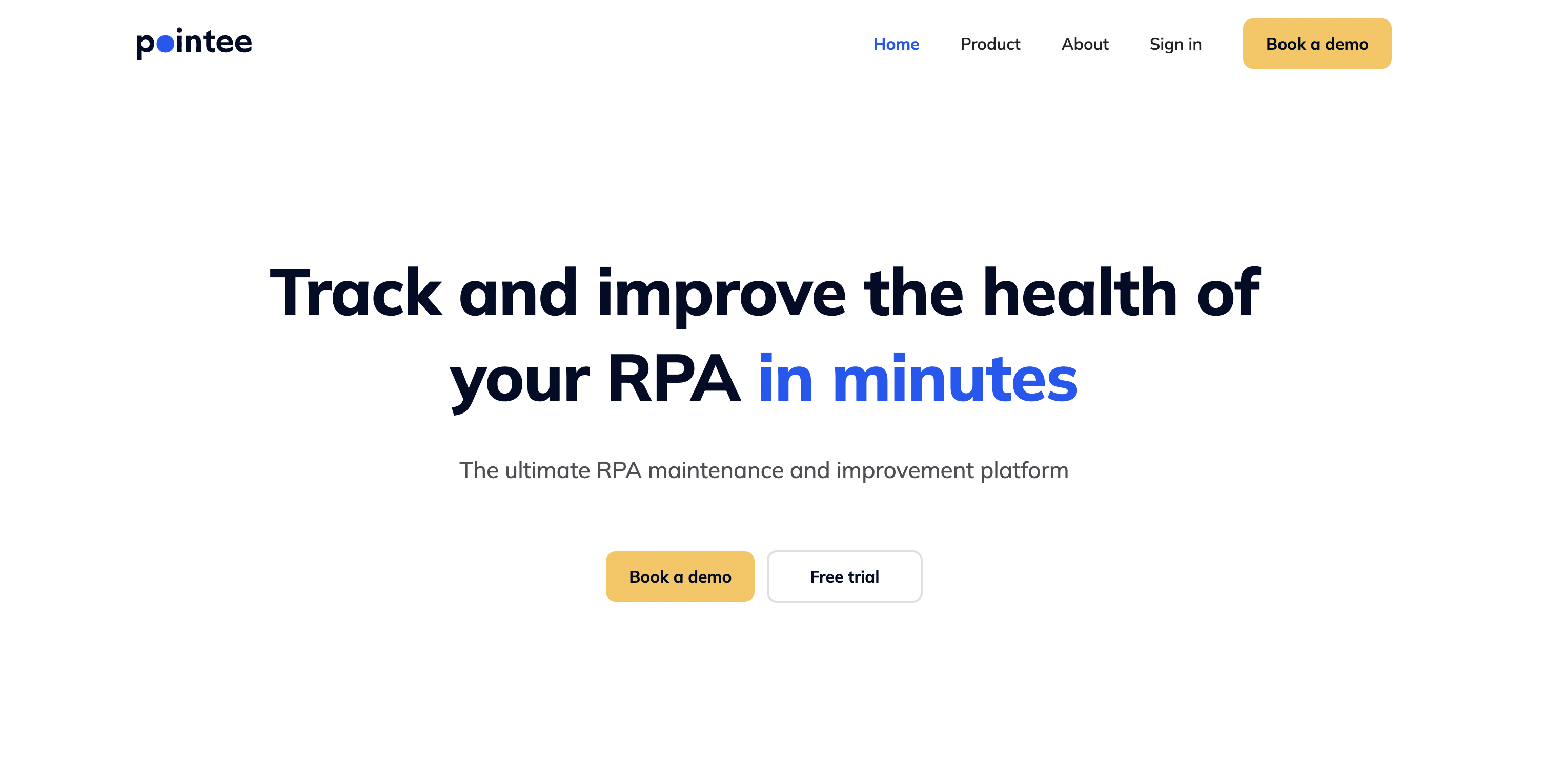 Pointee - Proactive monitoring, dynamic scheduling and real-time ...
