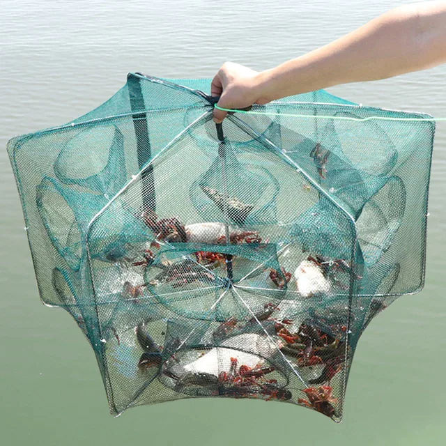 HexNet - Automatic Folding Hexagon 6-16 Hole Fishing Net | Facebook ...