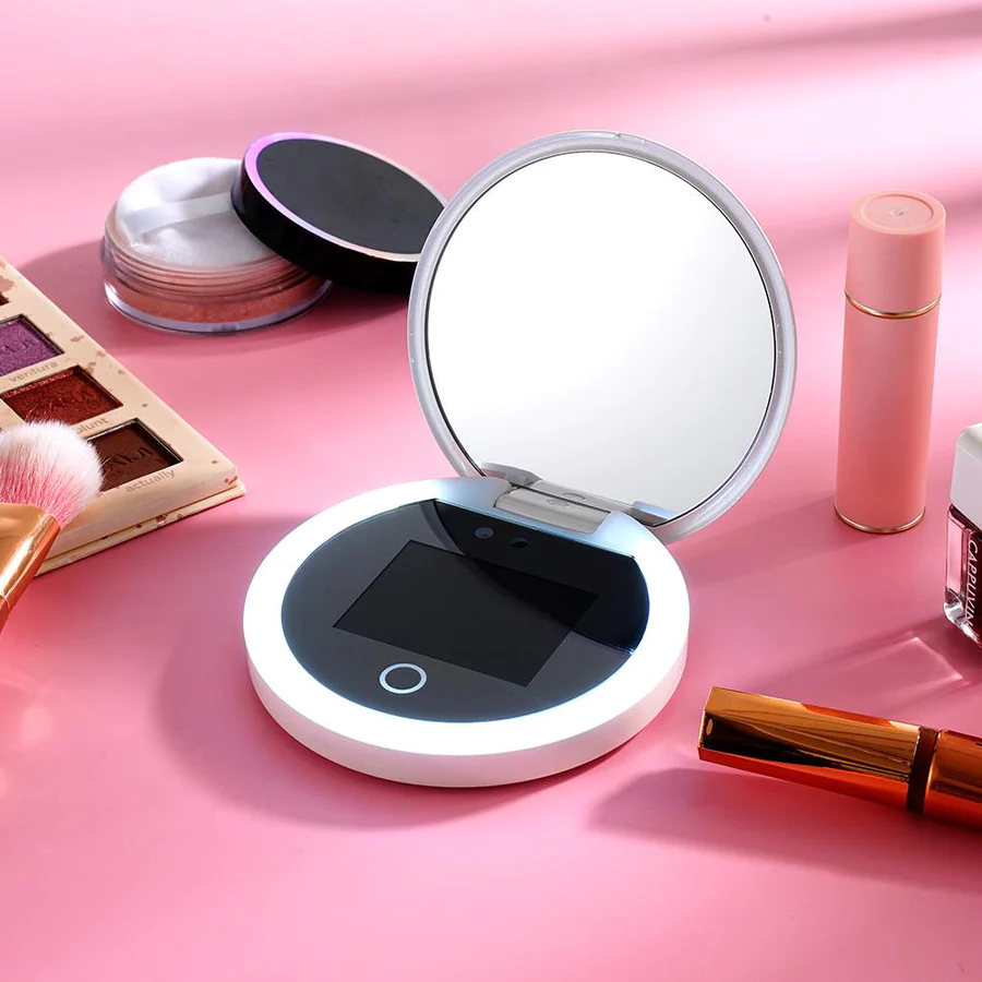 GlowCam - Travel Compact Mirror With UV Camera | Trending Products