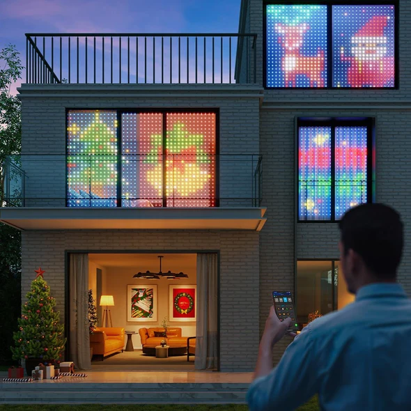 LuminaCurtain - Smart WiFi LED Curtain Lights | Trending Products