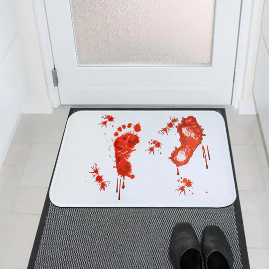 ScreamMat - Halloween Blood Spatter Bath Mat | Trending Products