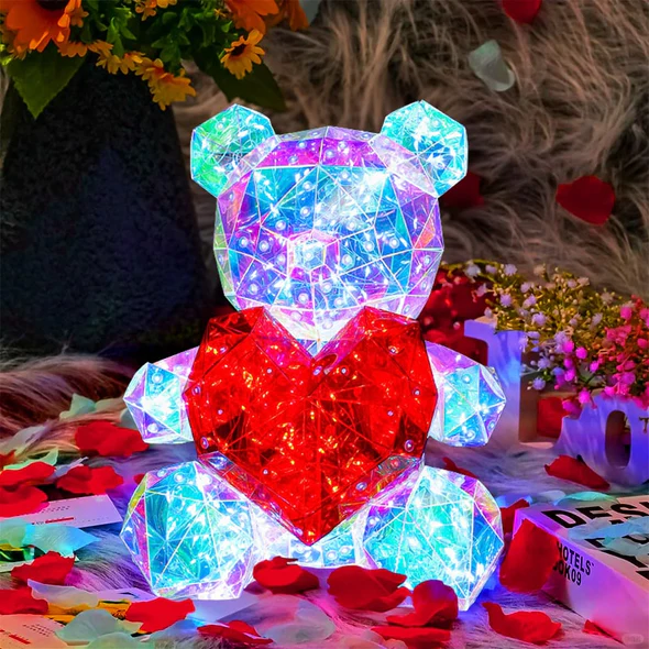 GlowBear - Holographic Luminous Crystal Glowing Teddy Bear | Facebook ...