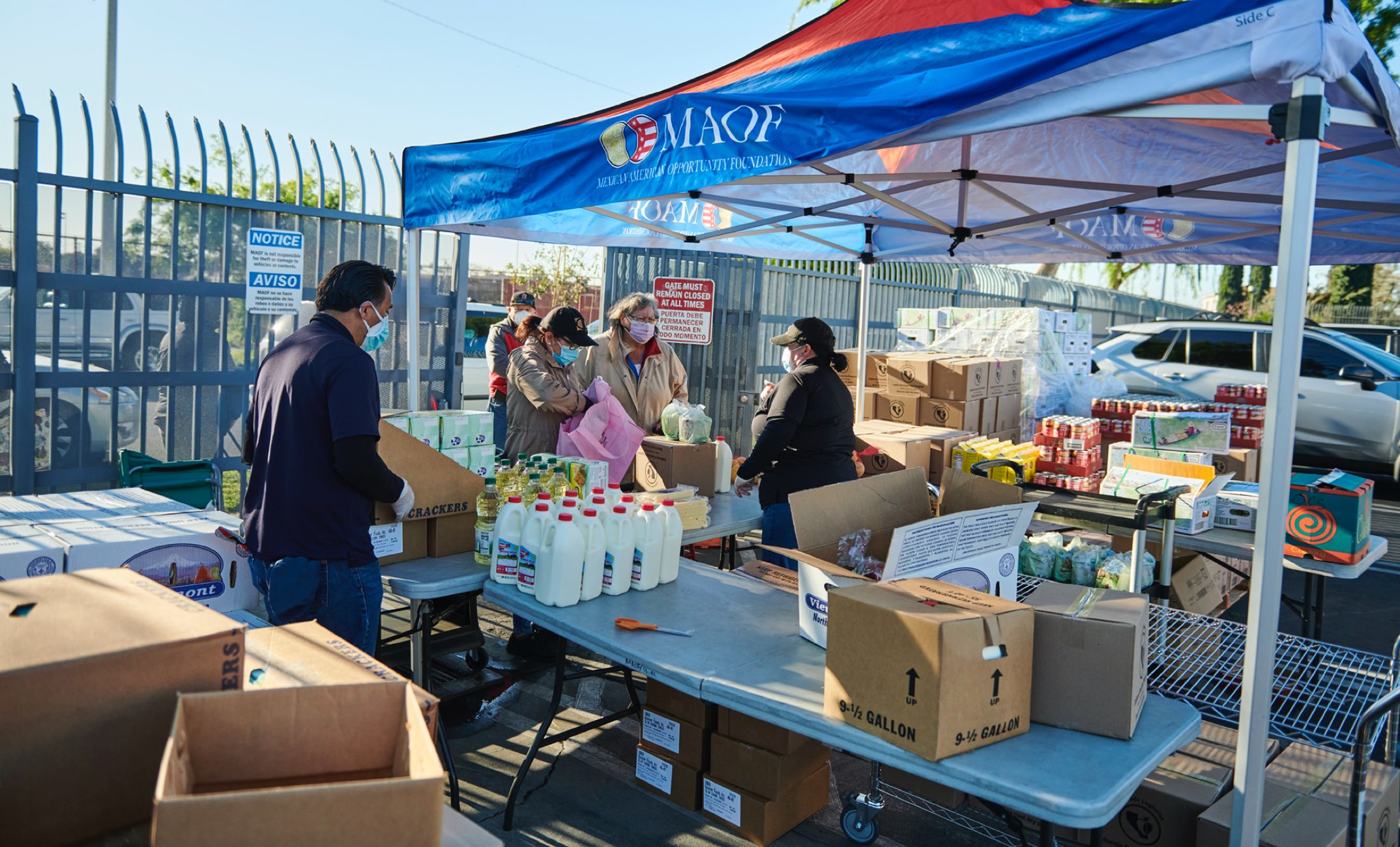 Food Bank - Mexican American Opportunity Foundation