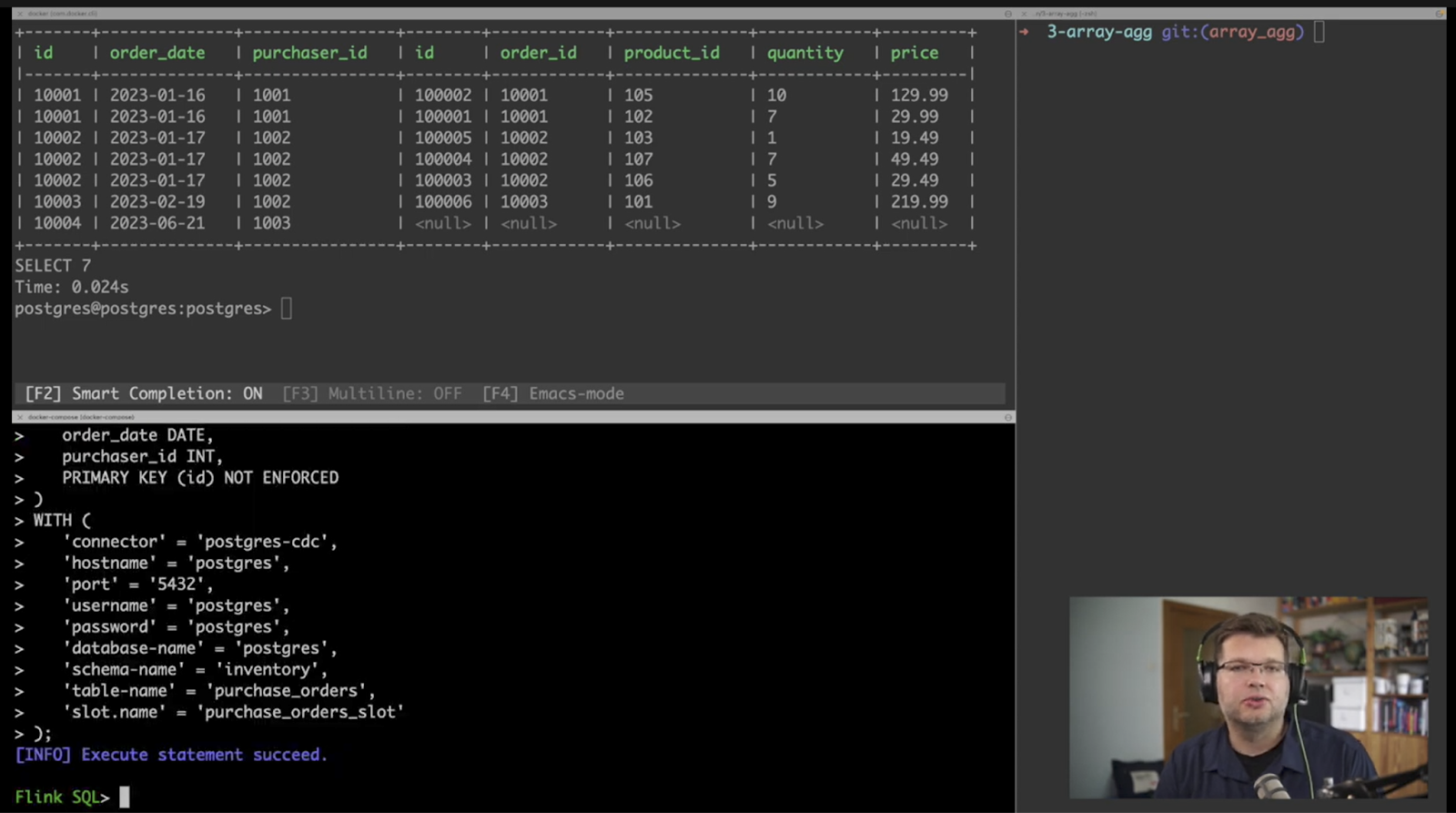 Array Aggregation With Flink SQL Array Aggregation With Flink SQL