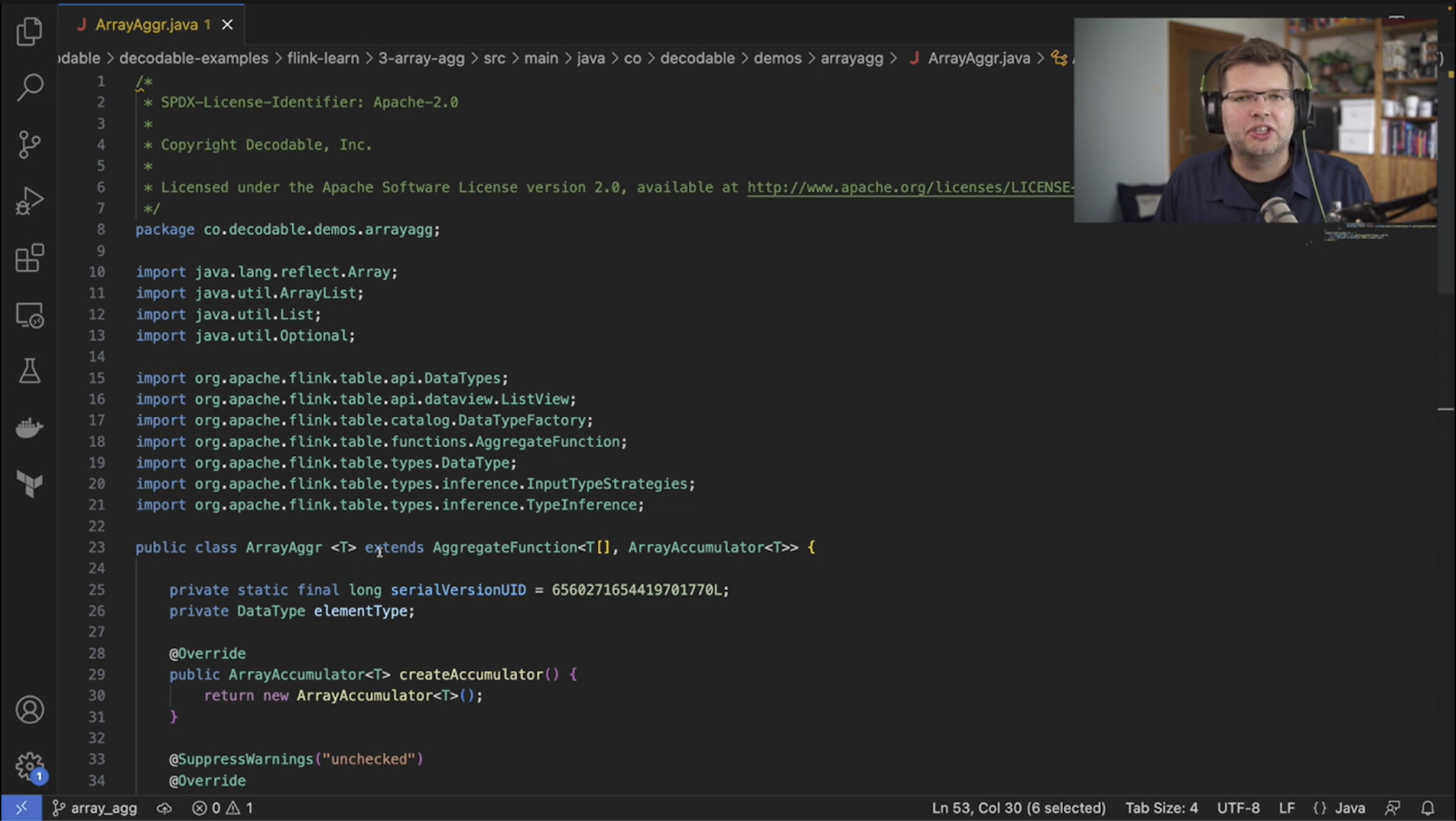 Array Aggregation With Flink SQL Array Aggregation With Flink SQL