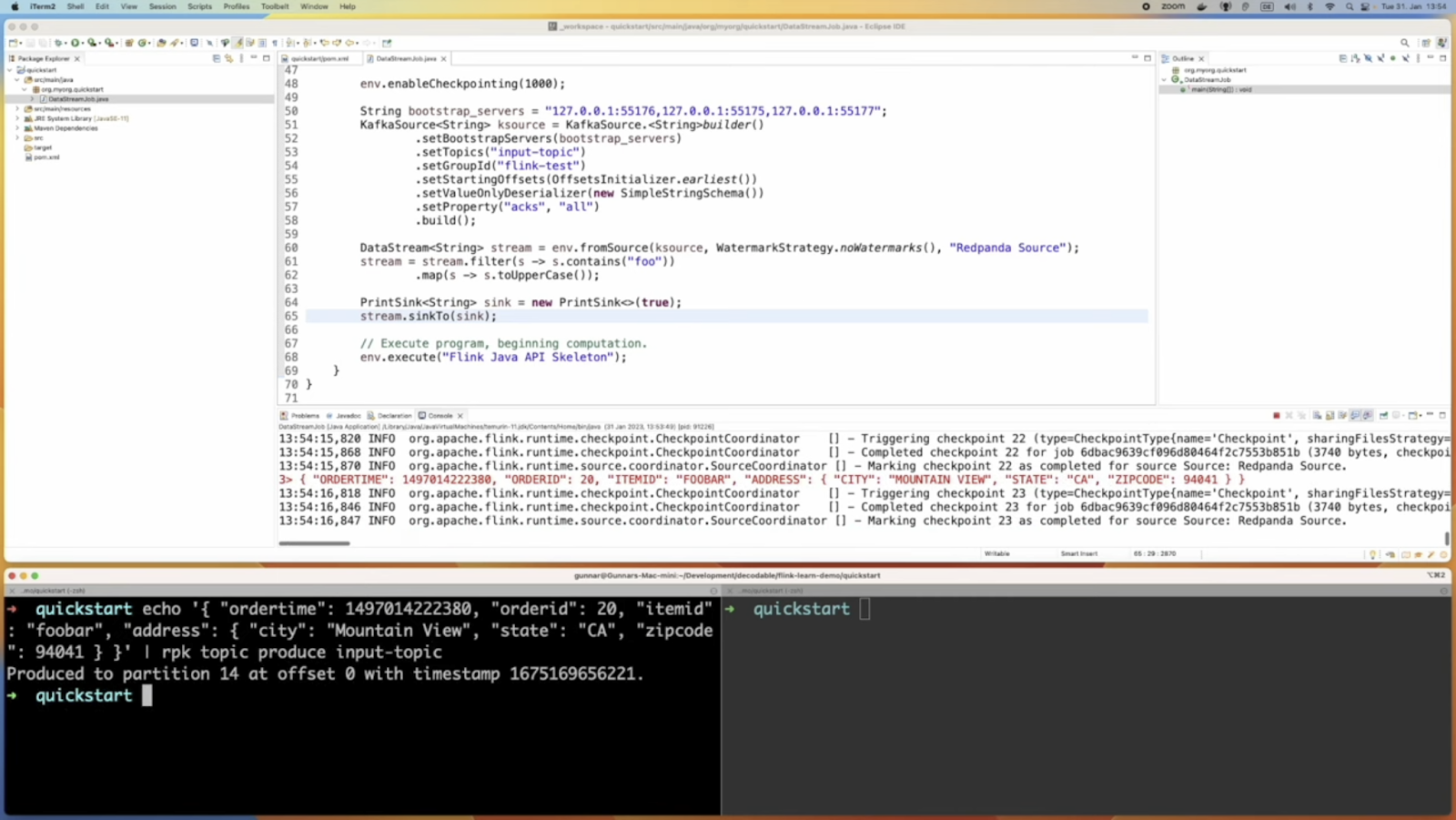 Getting Started with Apache Flink and Flink SQL Getting Started with Apache Flink and Flink SQL