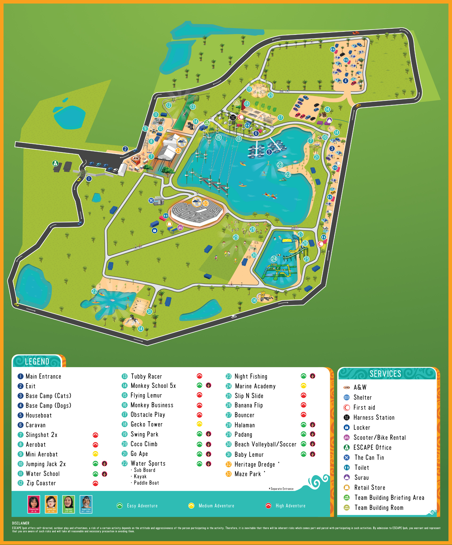 General Info | ESCAPE Ipoh