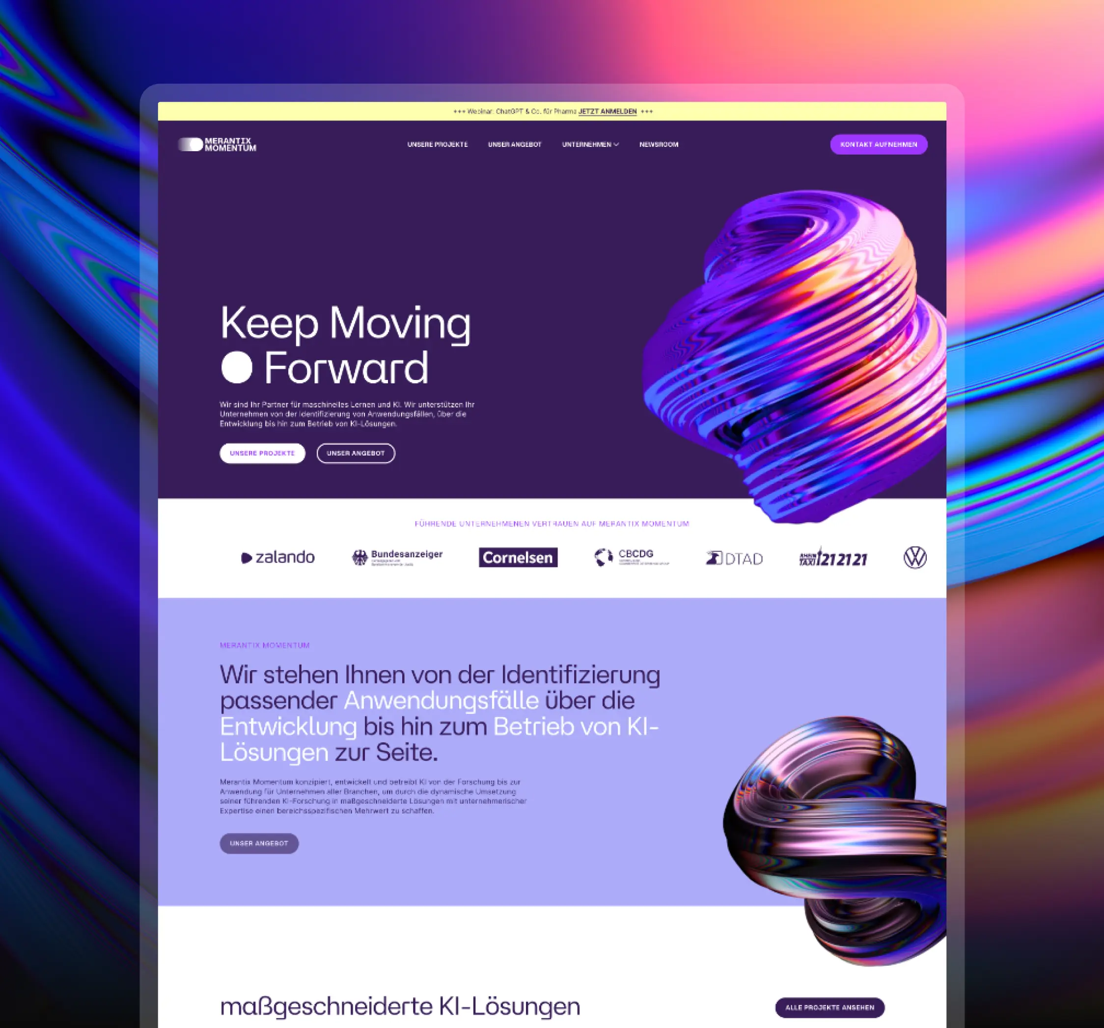 Halbstark Stuttgart - Case - KI-Innovation made in Germany – Next Level Webflow Webseite für ...