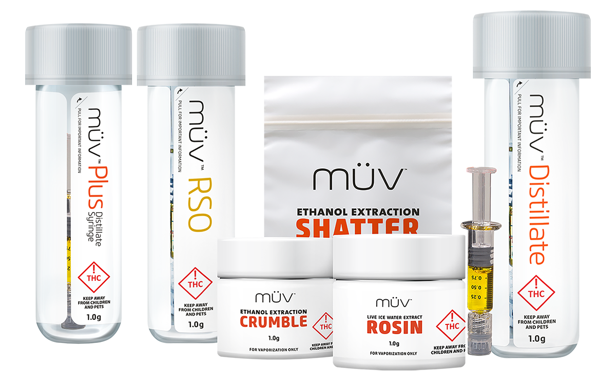 MÜV Cannabis Concentrates| Marijuana Concentrates