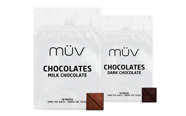 MÜV Cannabis Chocolates | THC Infused Chocolates