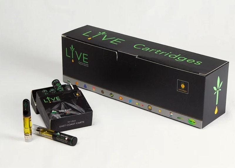 LIVE Distillate Cartridges