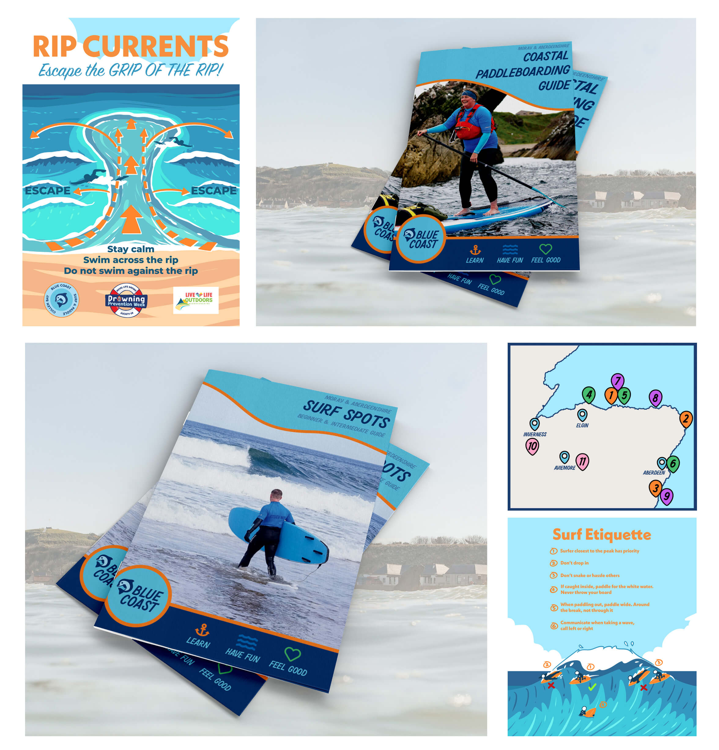 Free eBook Guides on Surfing & Paddleboarding in Moray & Aberdeenshire ...