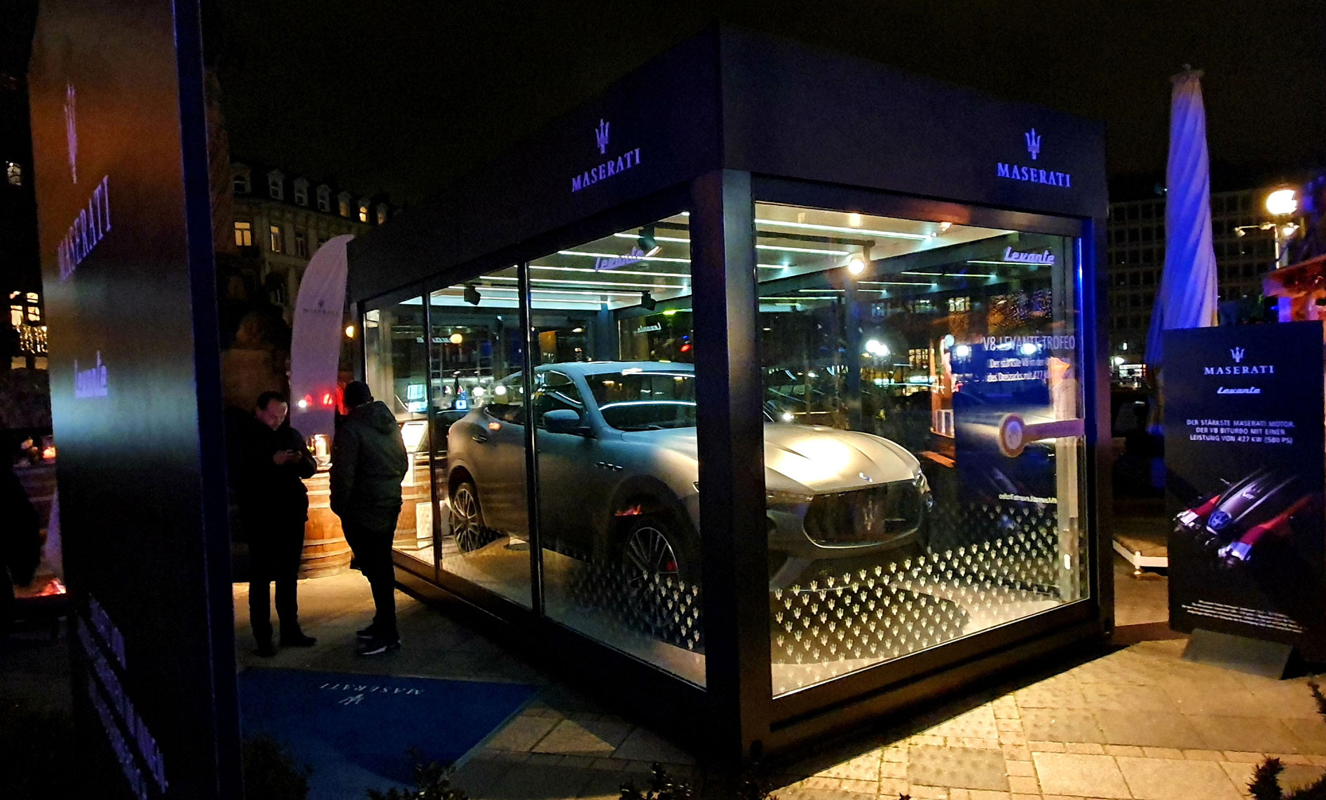 Autoausstellung Deluxe für Maserati | JP SPACES