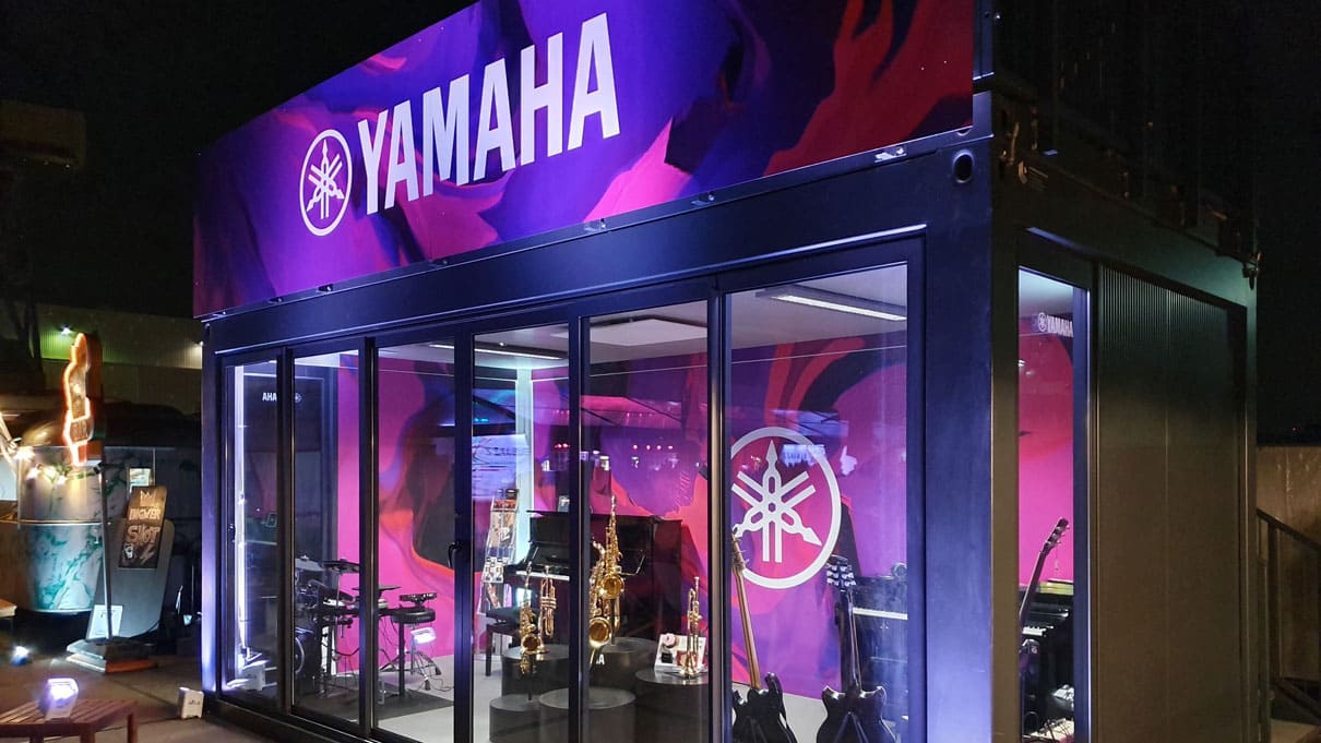 Festival Container für Yamaha Music | JP SPACES