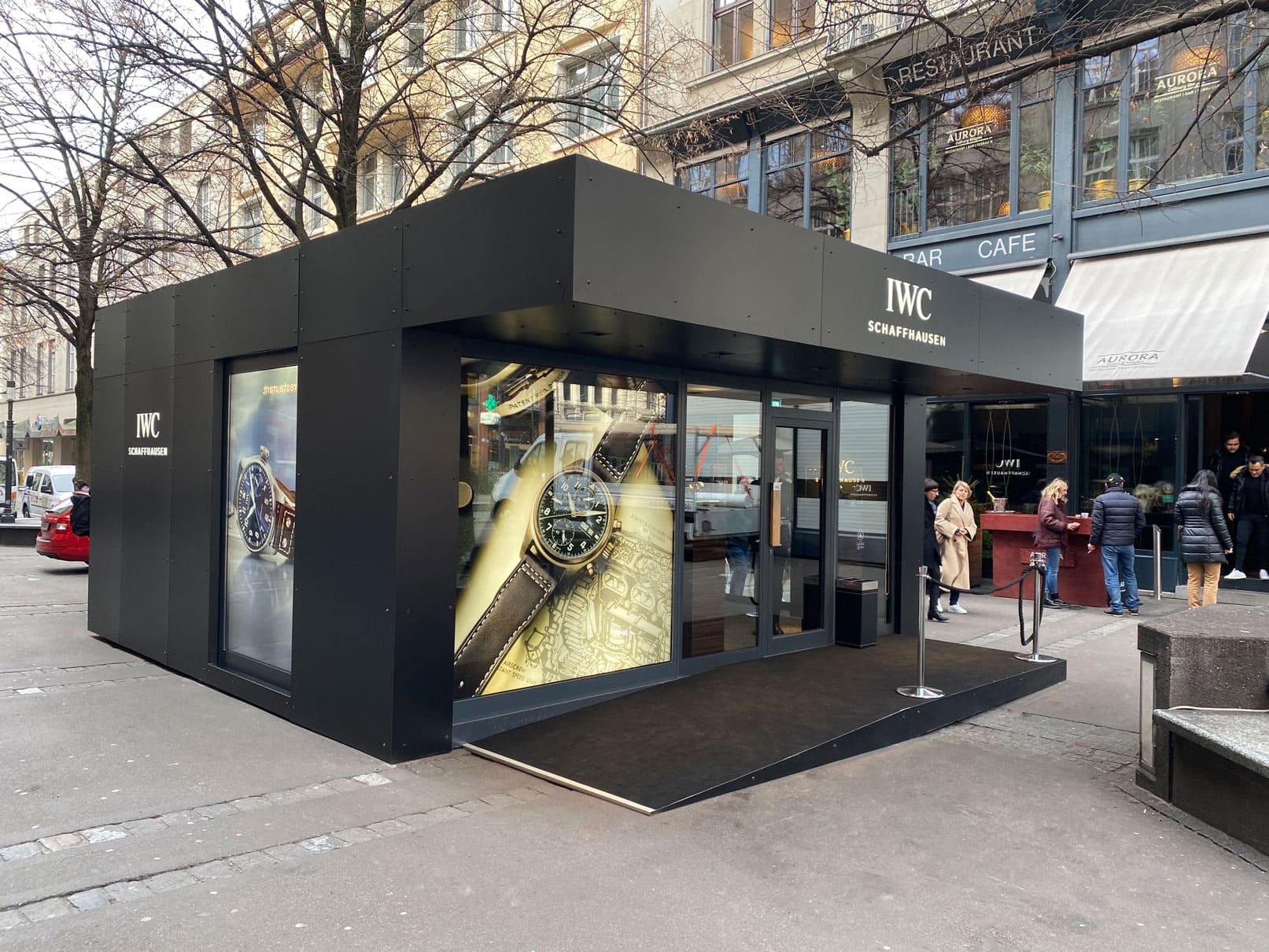 Pop Up Store für IWC Schaffhausen – Luxus pur!