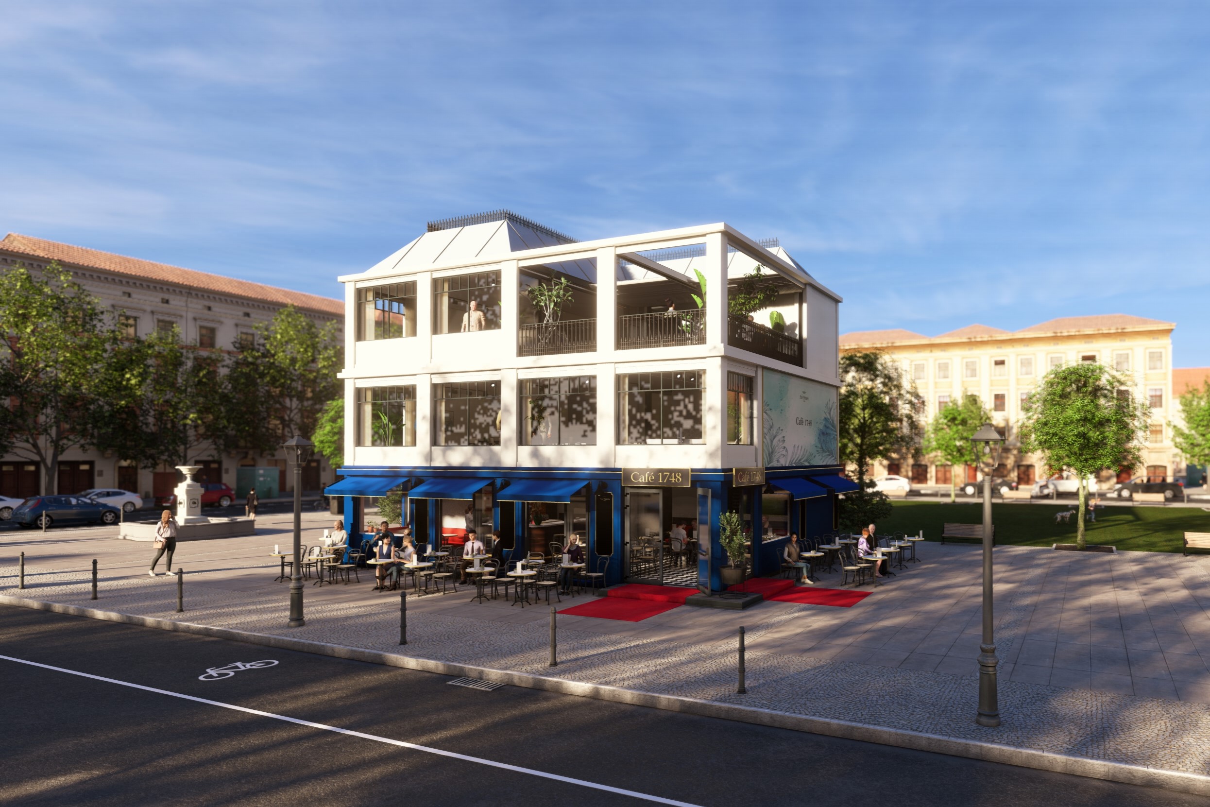 Eventcontainerbau Deluxe - Das Pop-Up Haus | JP SPACES