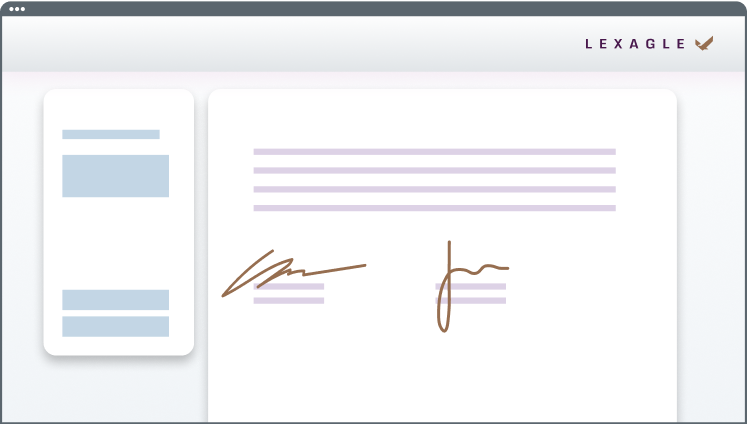 How to Create e-Signatures | Lexagle
