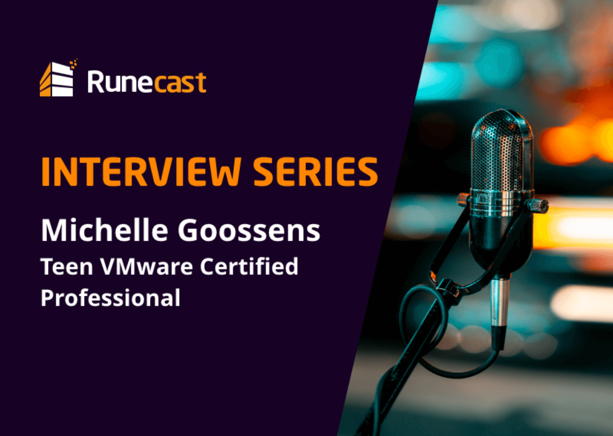 Meet Michelle Goossens, teen VMware Certified Professional
