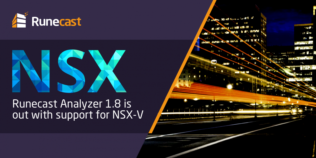 Runecast Analyzer v1.8 General Announcement