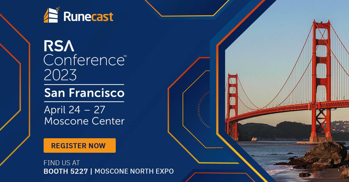 Join Runecast at RSA 2023 in San Francisco