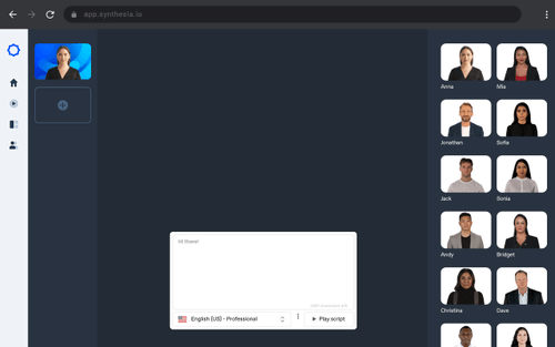 Synthesia - AI Video Generation Platform
