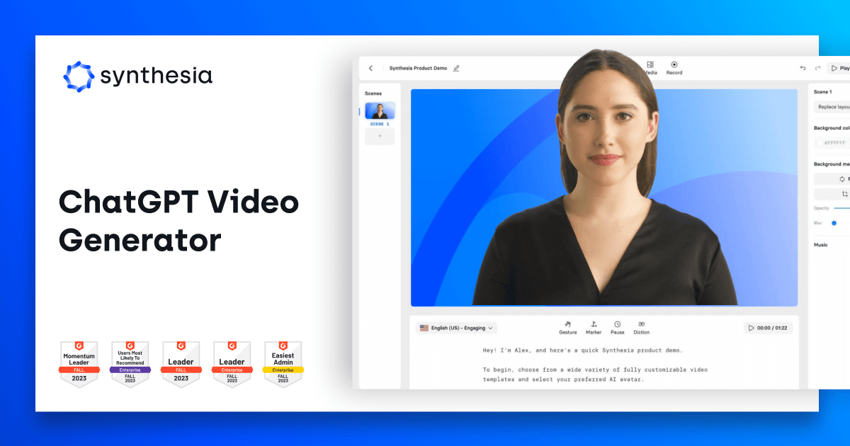 ChatGPT Video Generator | Create Videos in 5 Minutes