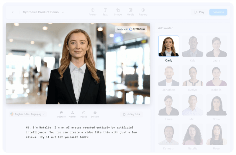 Generative AI Video Maker | Create Videos in 5 Minutes