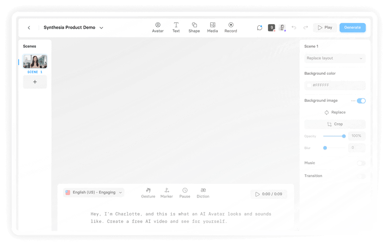Create a Voice Avatar for Videos in Just 5 Minutes | Synthesia