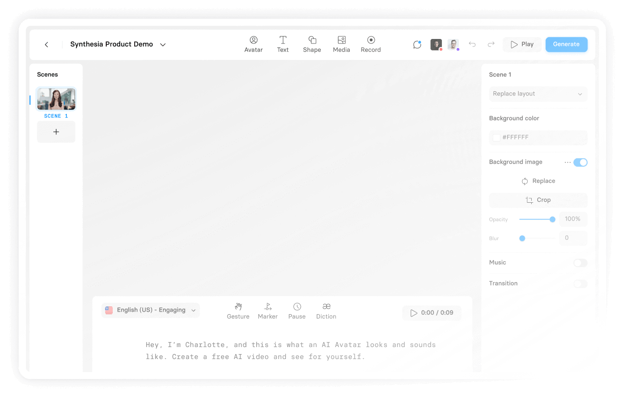 Talking Avatar Creator | 160+ Talking AI Avatars for Videos