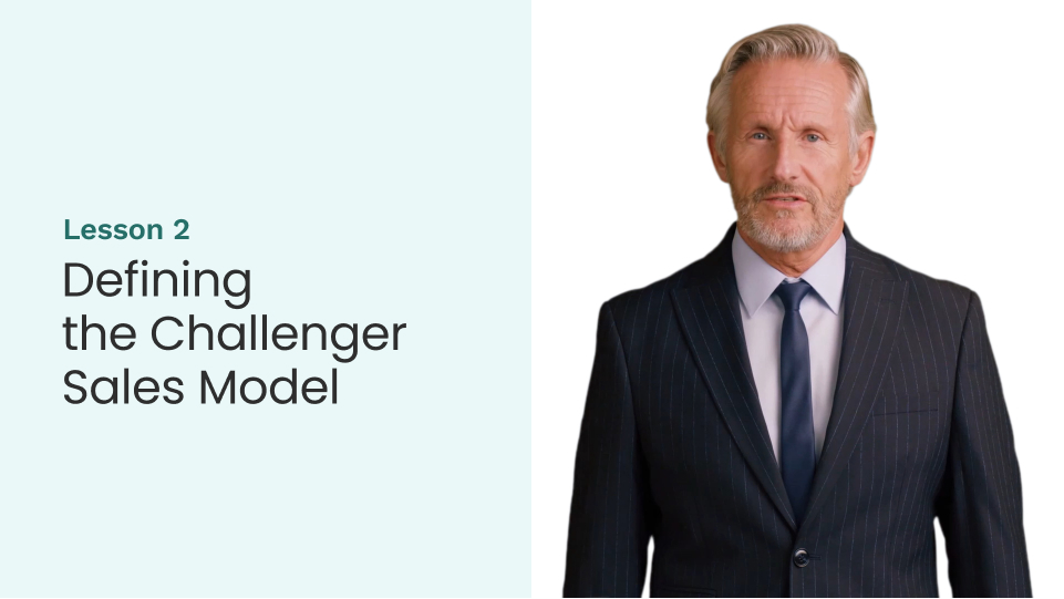 The Challenger Sales Model - Lesson 2 | Synthesia Example Video