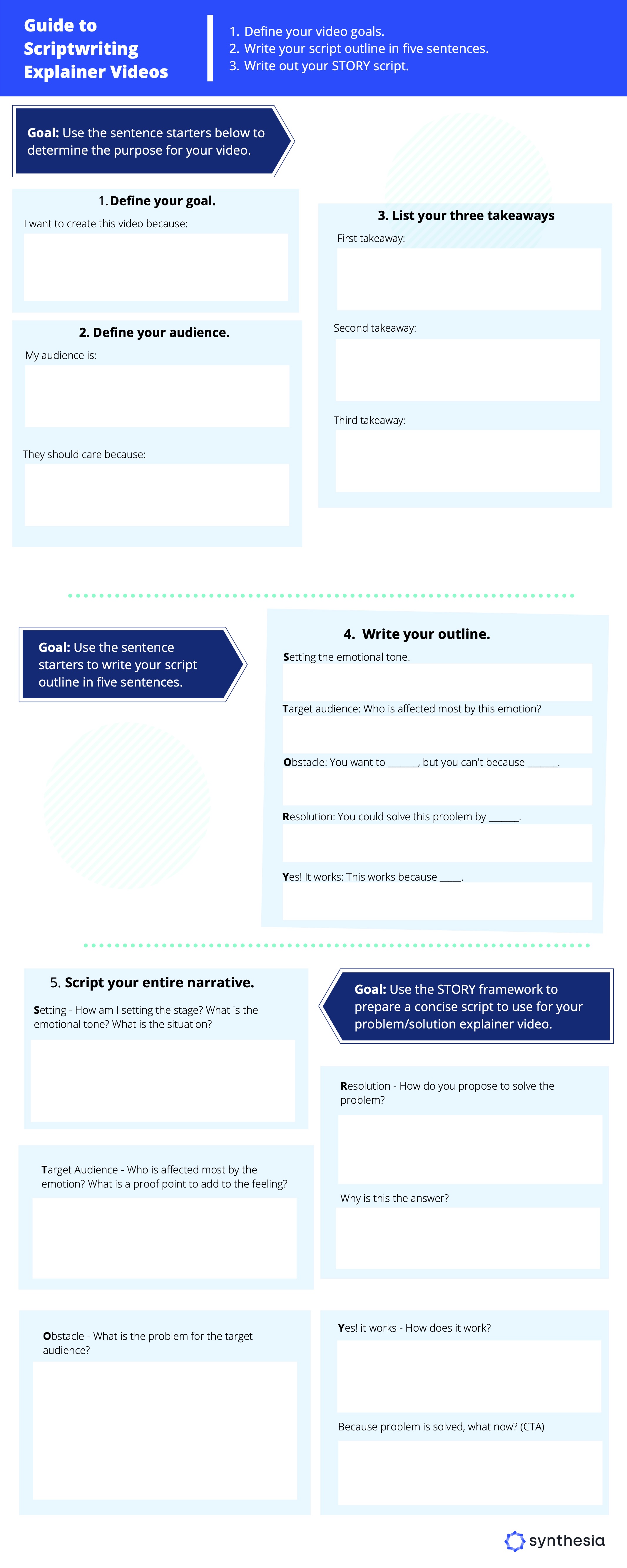 8 Video Script Templates For All Types Of Videos Free Download