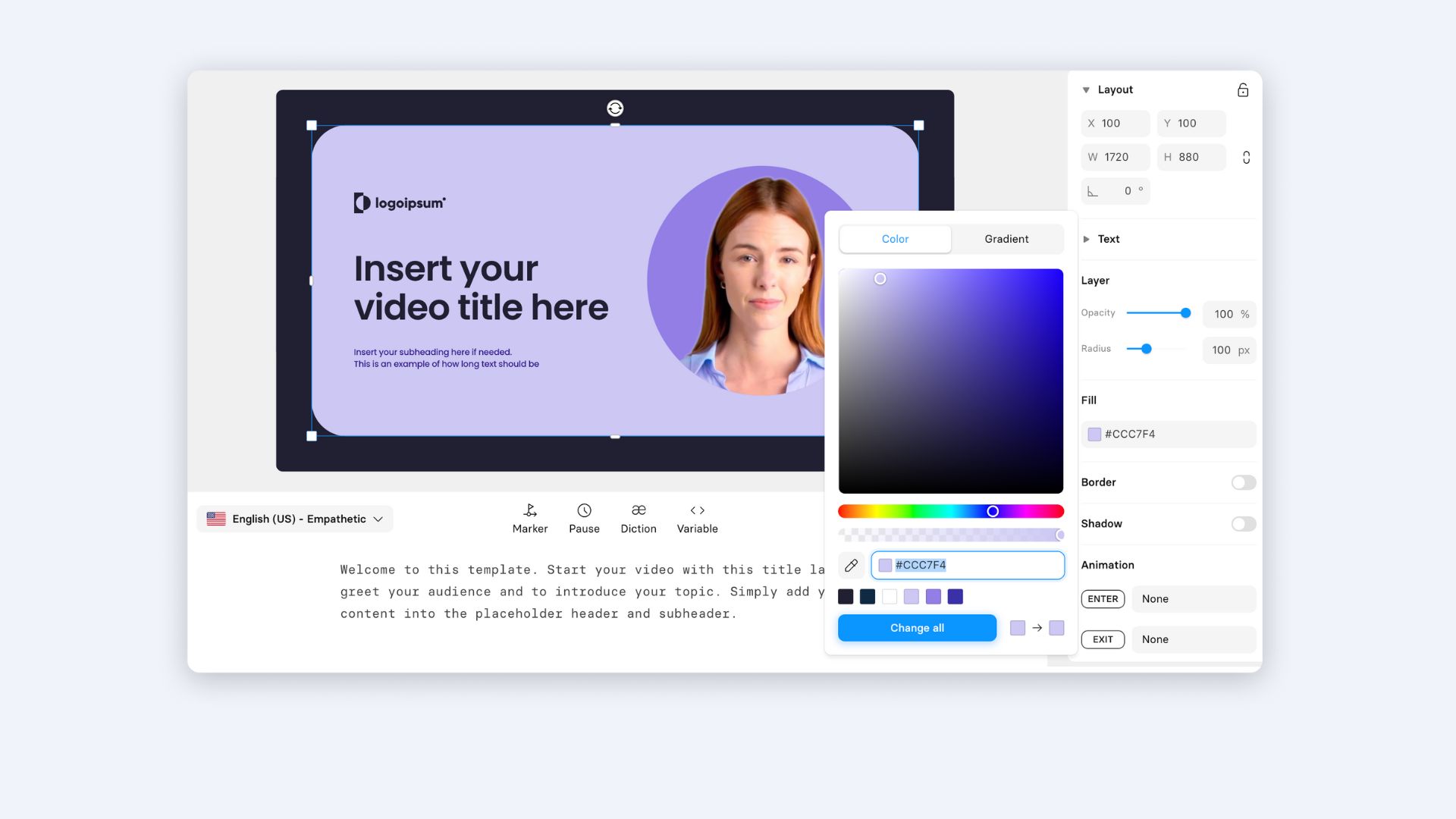 How to Make Video Templates: 2 Easy Methods | Synthesia