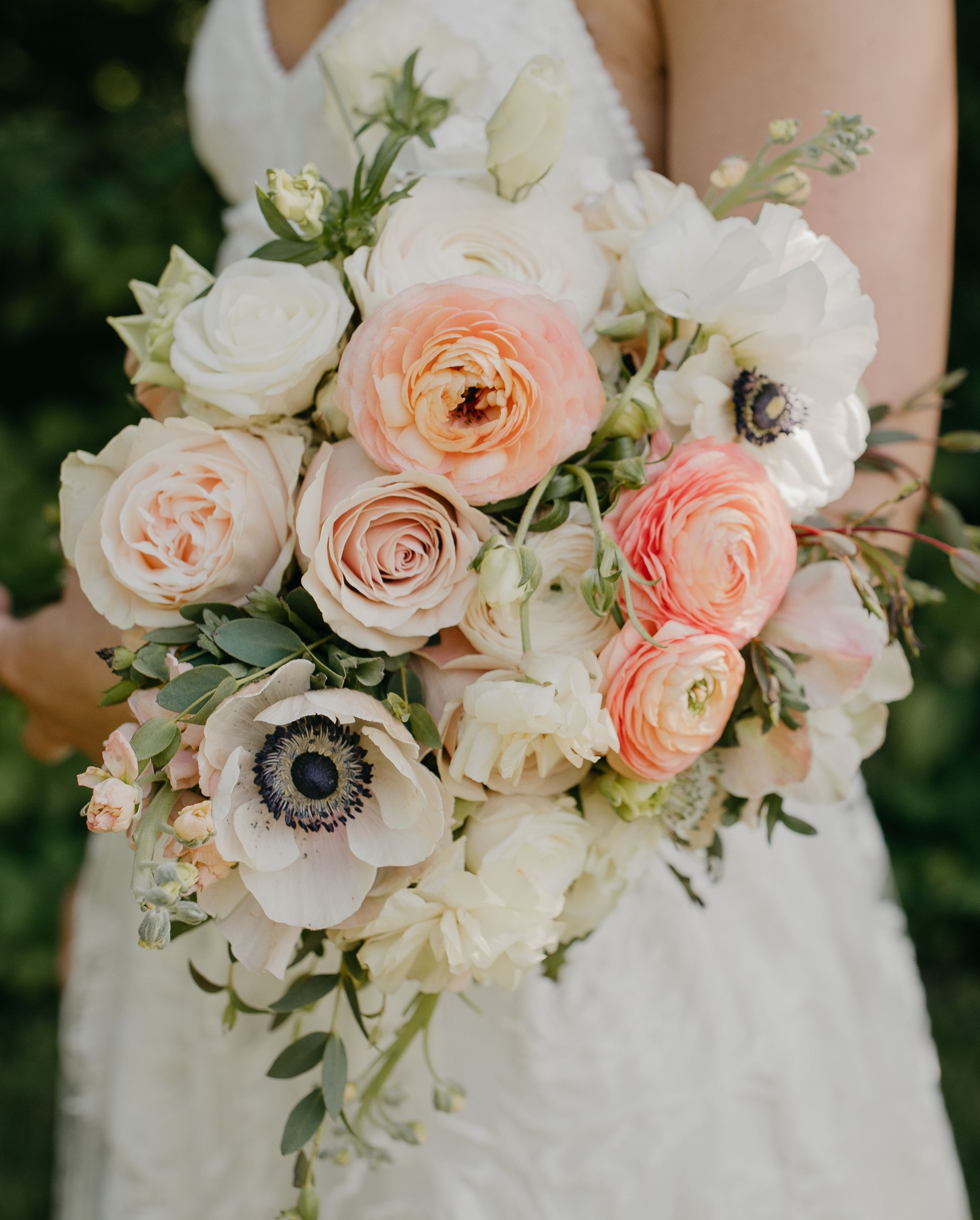 Subtle Blush Color Palette Inspiration for Wedding Flowers