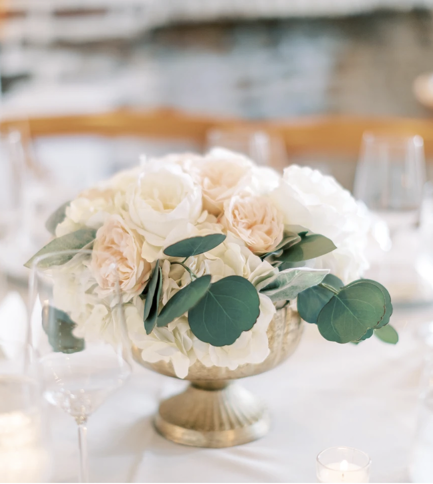 Subtle Blush Color Palette Inspiration for Wedding Flowers