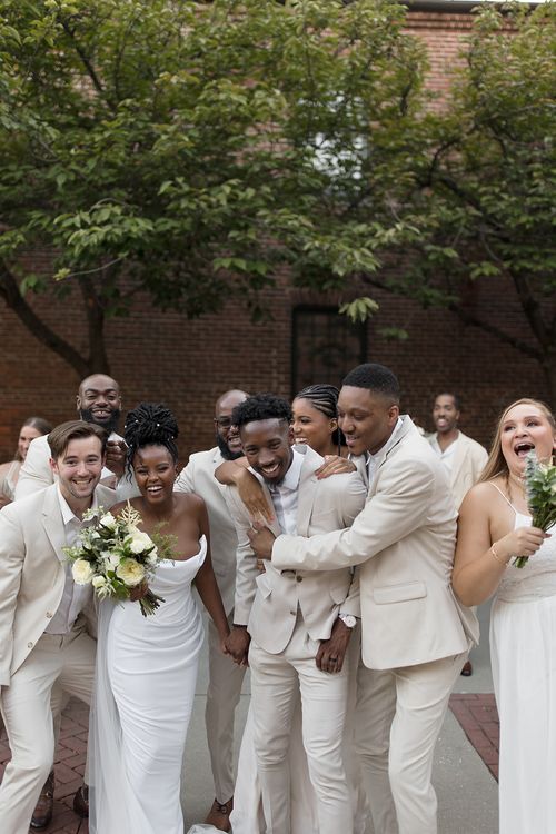 Elegant White Color Palette Inspiration for Wedding Flowers