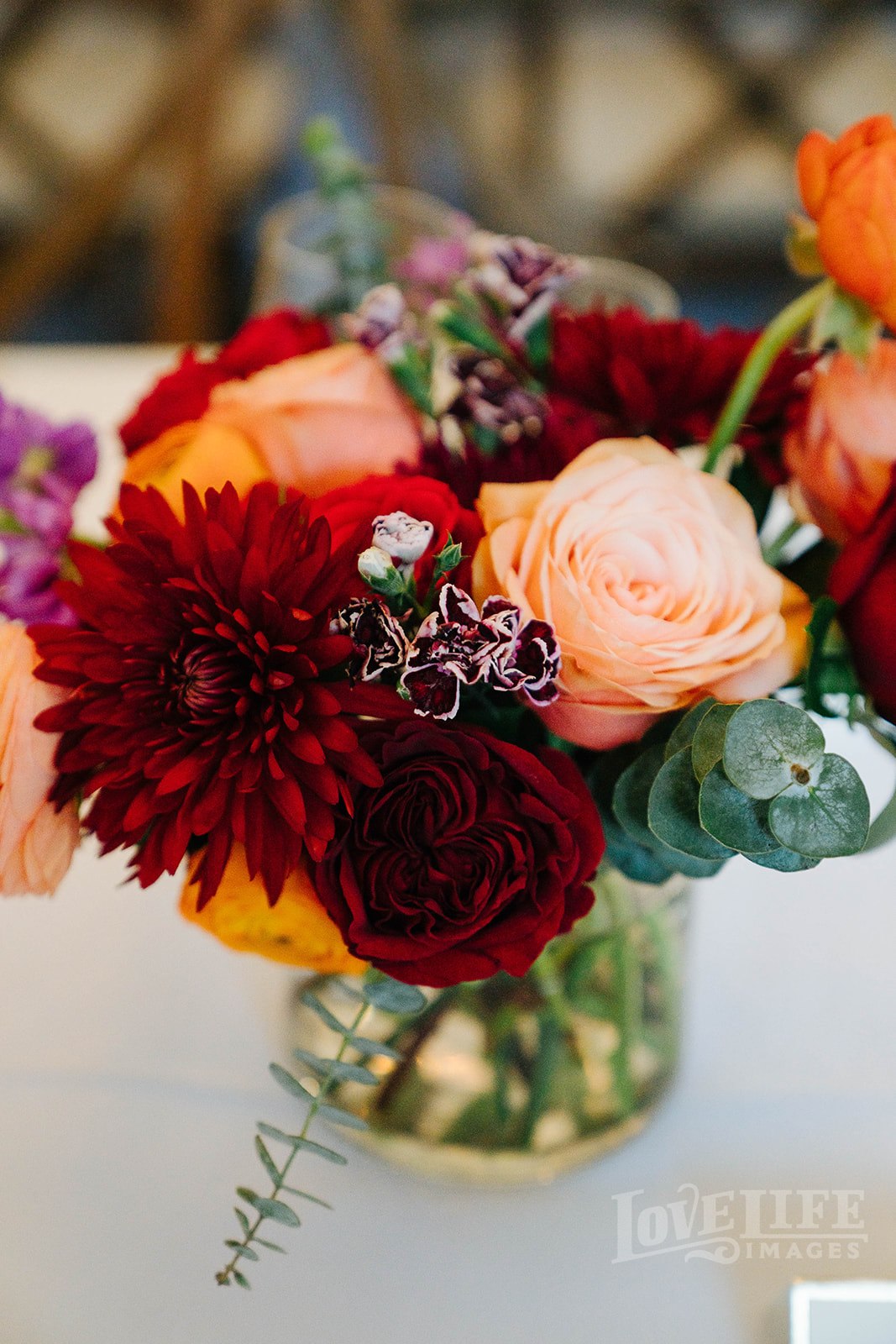 Jewel Tones Color Palette Inspiration for Wedding Flowers