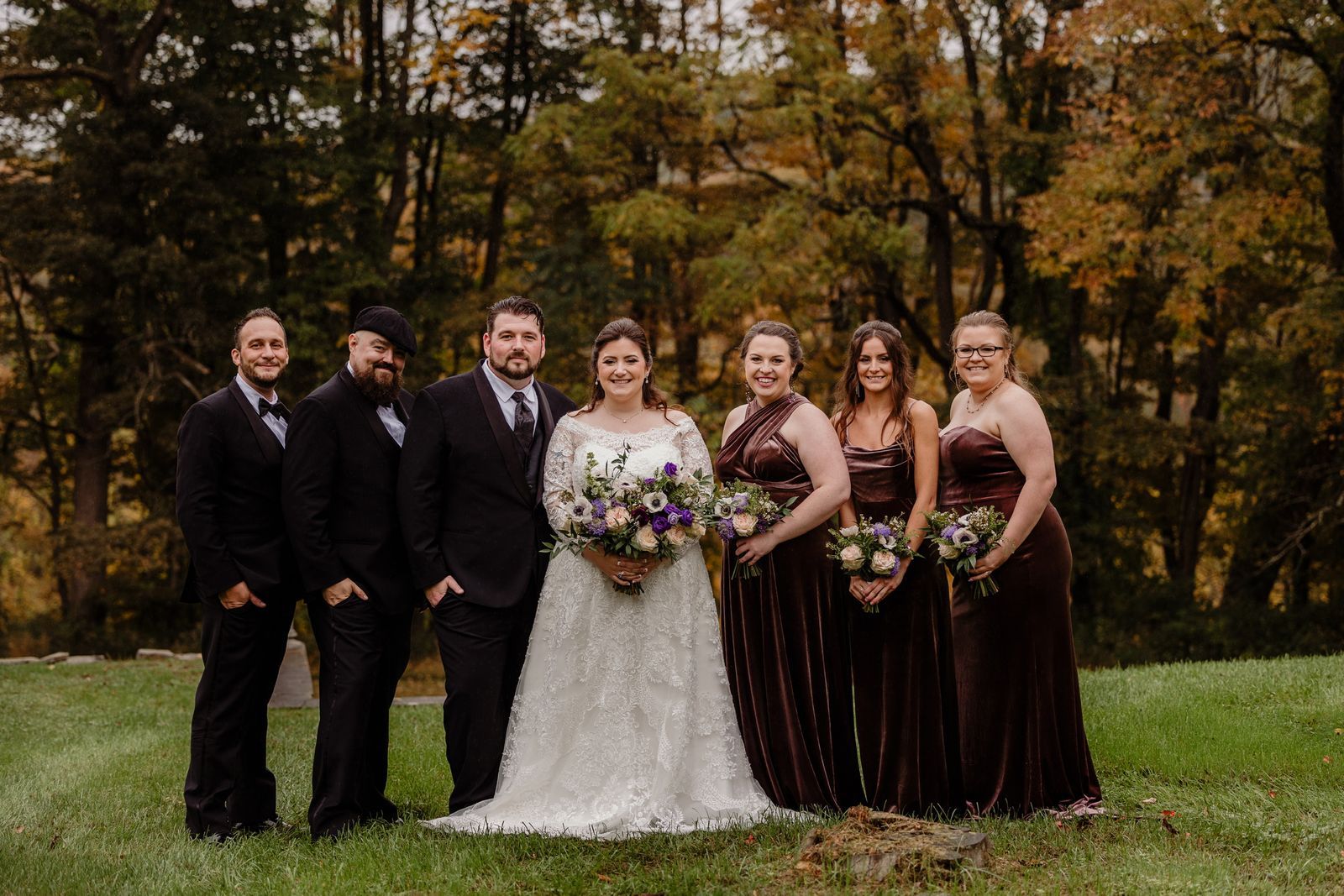 Royal Twilight Color Palette Inspiration for Wedding Flowers