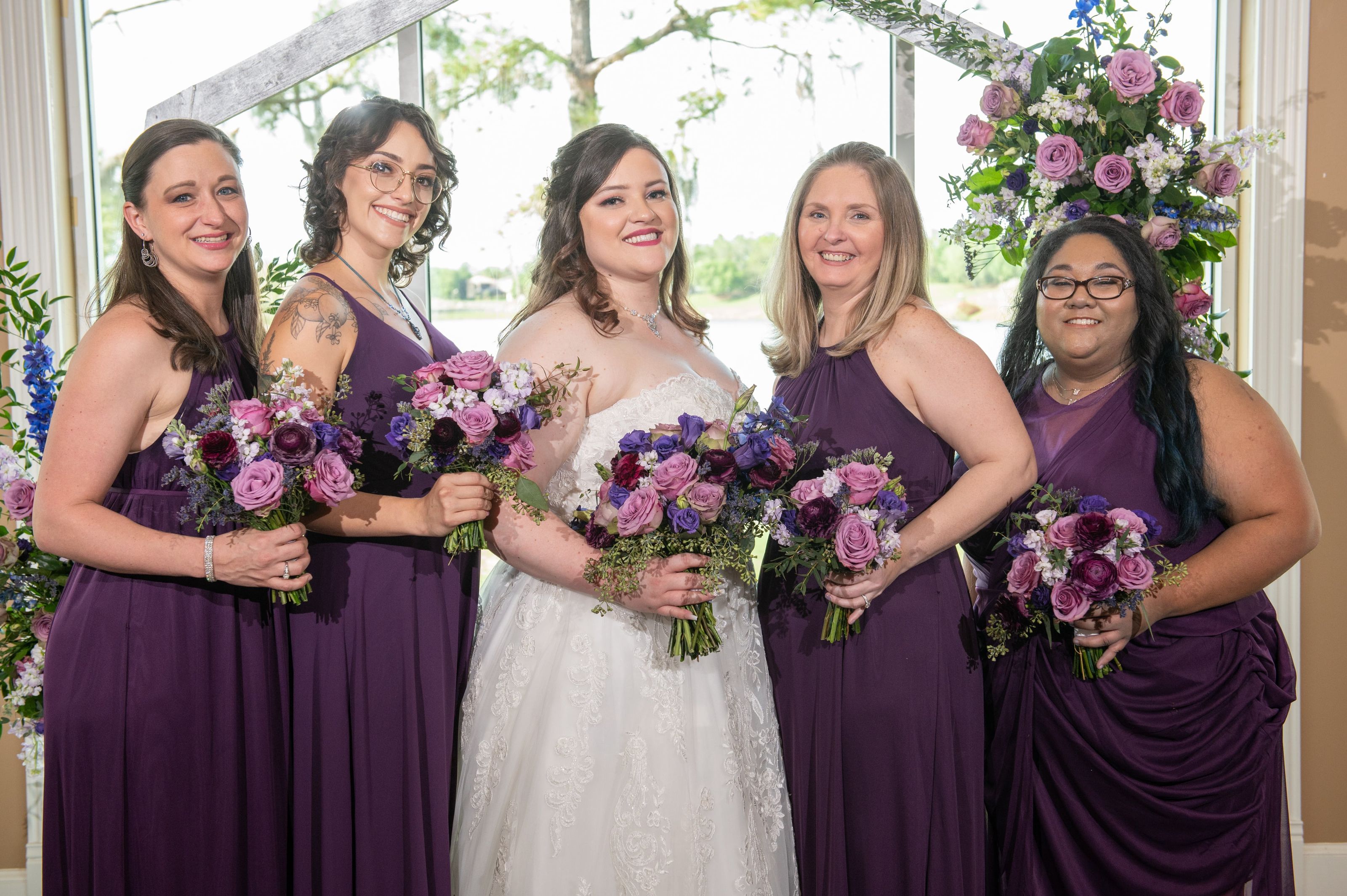 Royal Twilight Color Palette Inspiration for Wedding Flowers