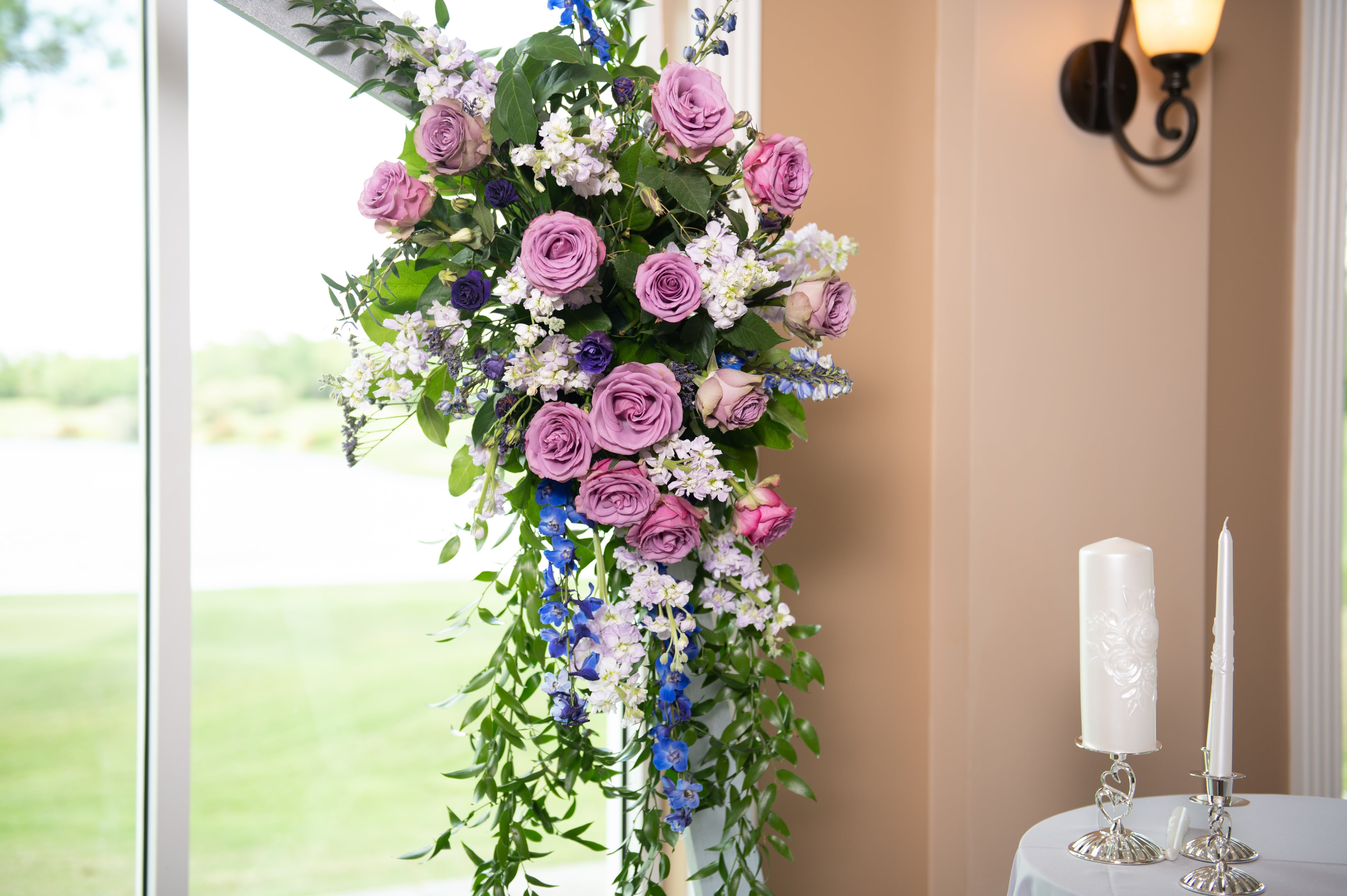 Royal Twilight Color Palette Inspiration for Wedding Flowers