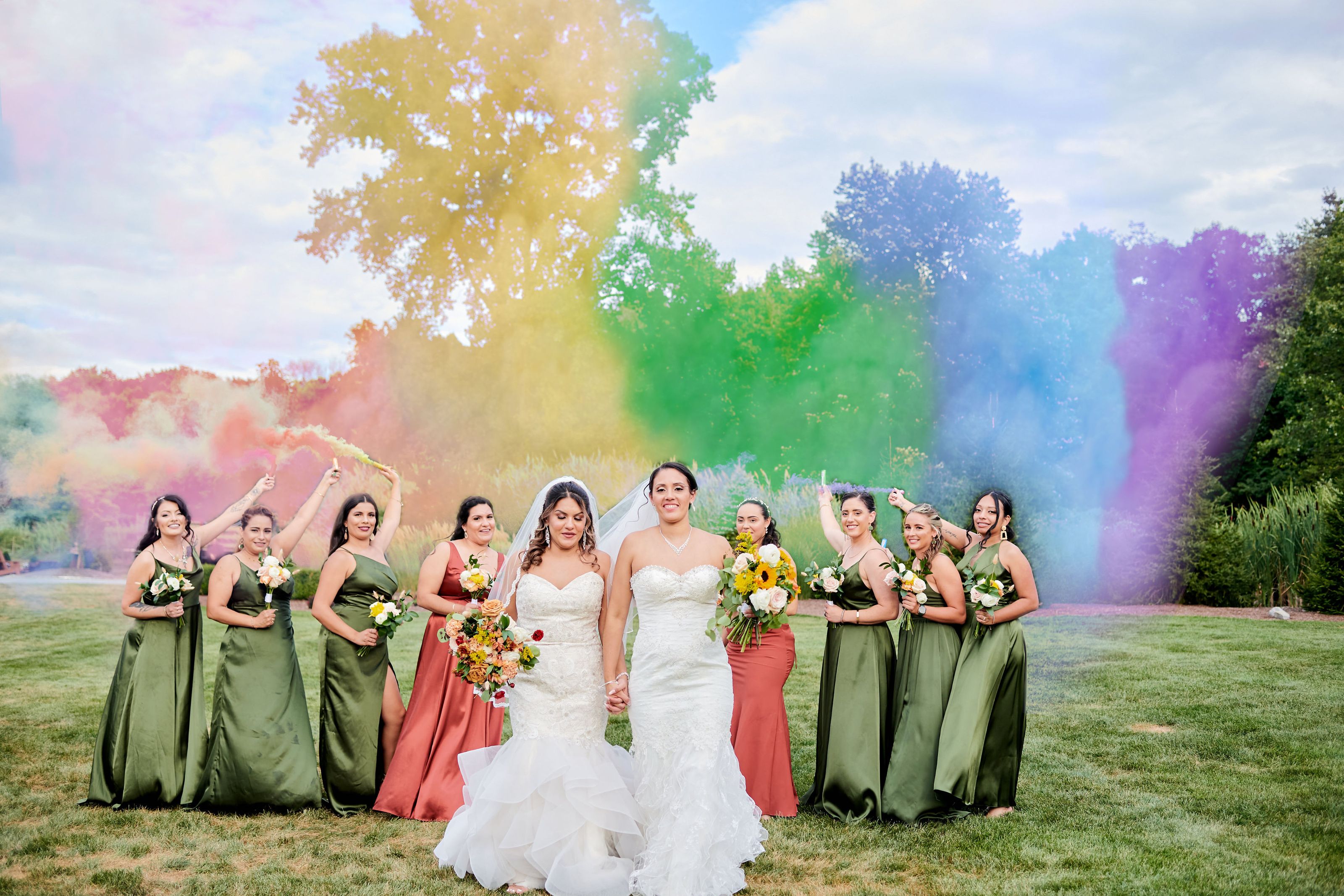 Vibrant Yellow Color Palette Inspo for Wedding Flowers