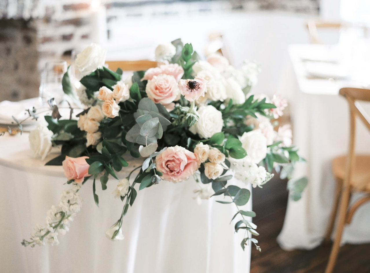 Subtle Blush Color Palette Inspiration for Wedding Flowers