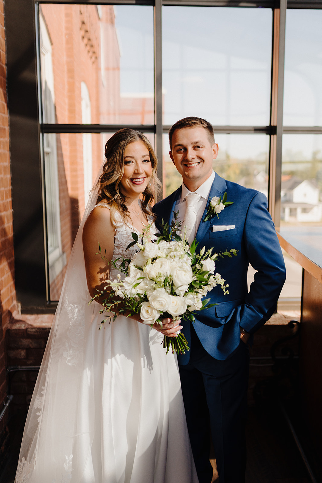 Poppy Flowers Real Wedding: Becca + Jon