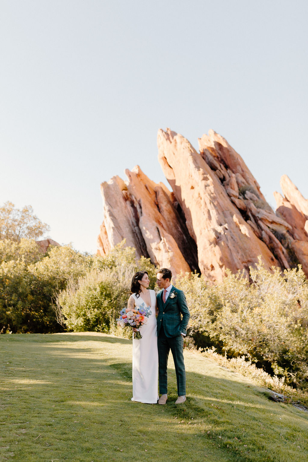 Poppy Flowers Real Wedding: Casey + John