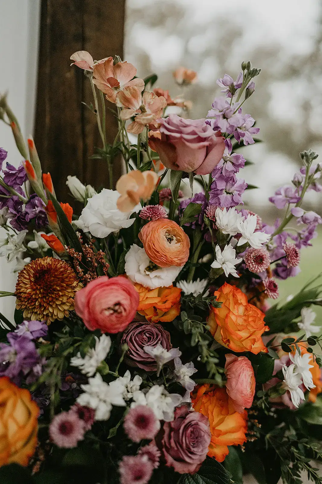 Poppy Flowers Real Wedding: Caitlin + Diego