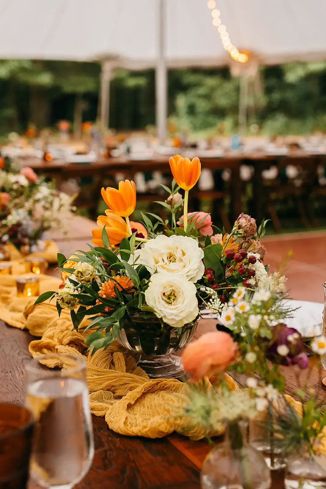 Golden Canyon Color Palette Inspiration for Wedding Flowers