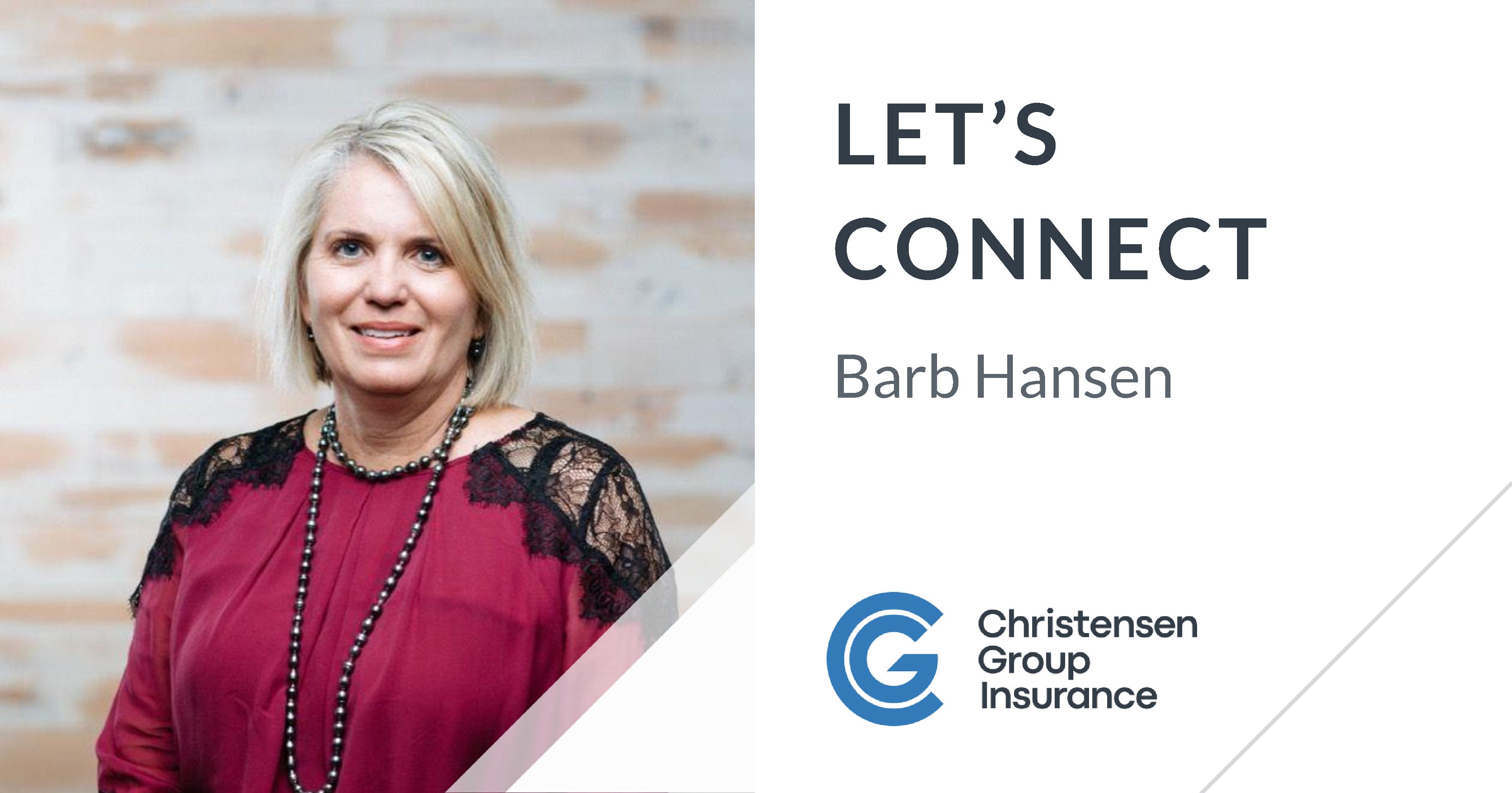 Barb Hansen - Senior Vice President | Christensen Group