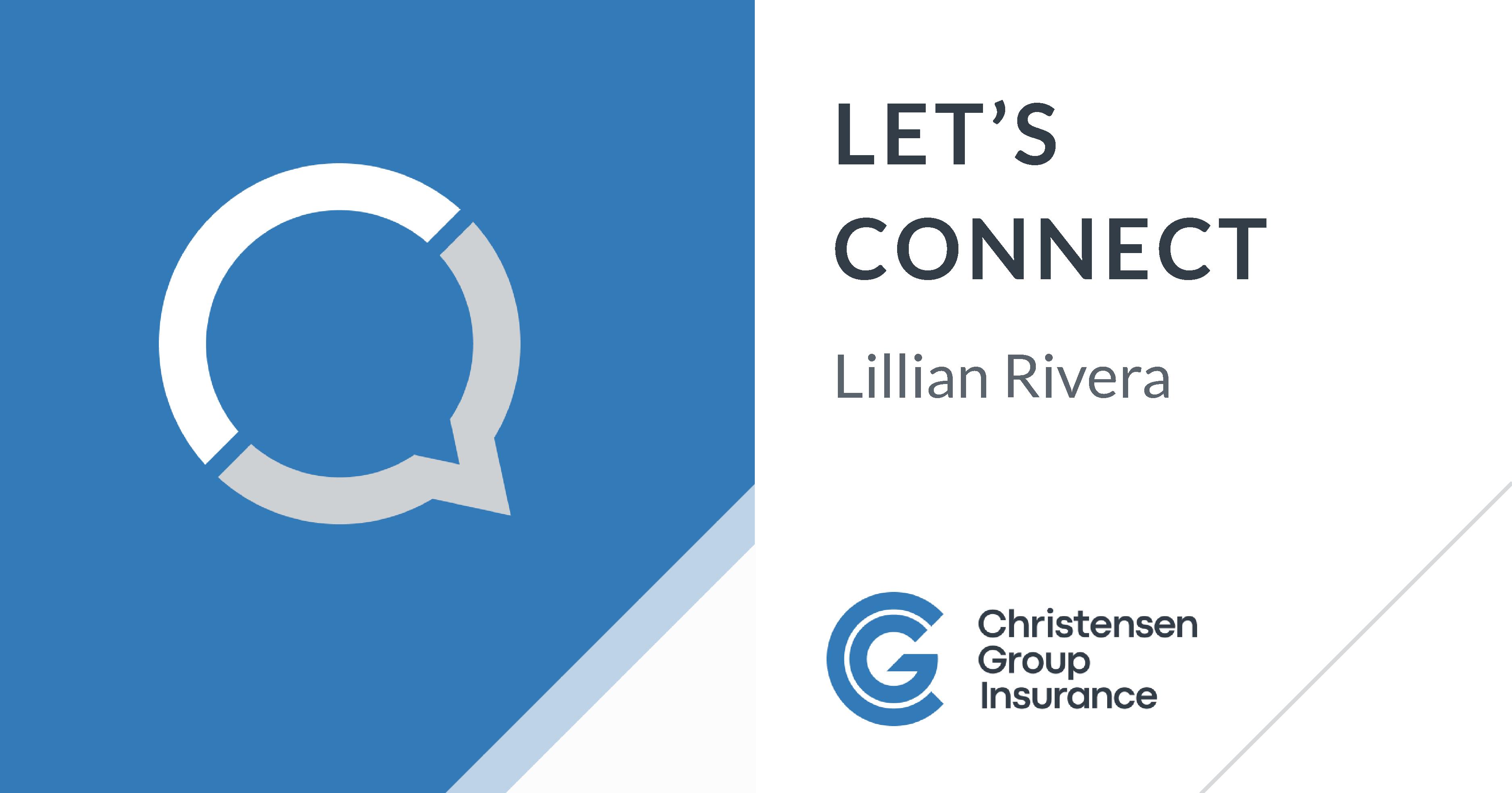 Lillian Rivera - Client Manager | Christensen Group